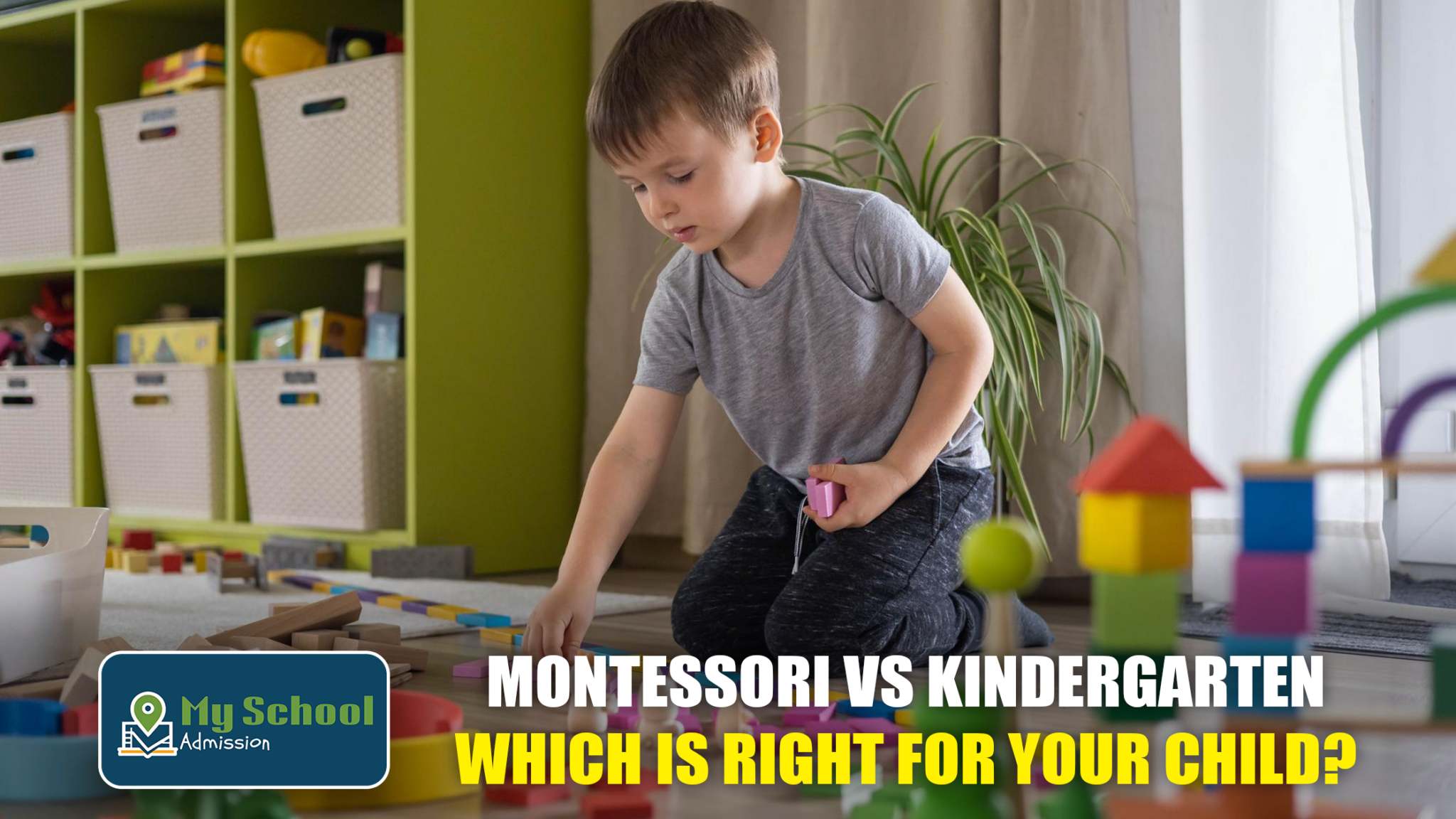 Difference Between Montessori and Kindergarten: A Complete Guide – My ...